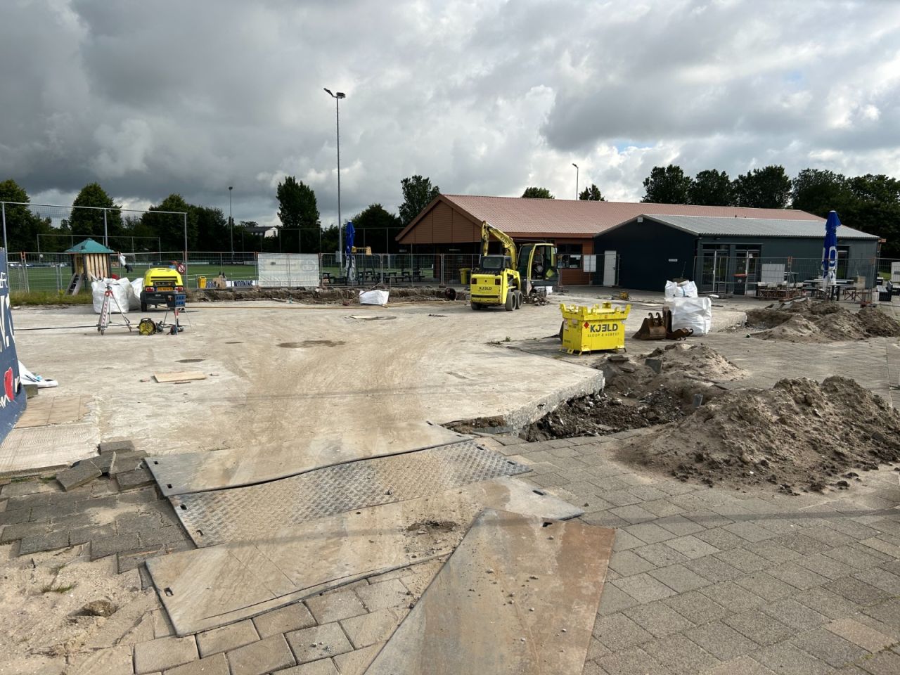 Wederopbouw clubgebouw BVCB begonnen: een nieuwe start na verwoestende ...